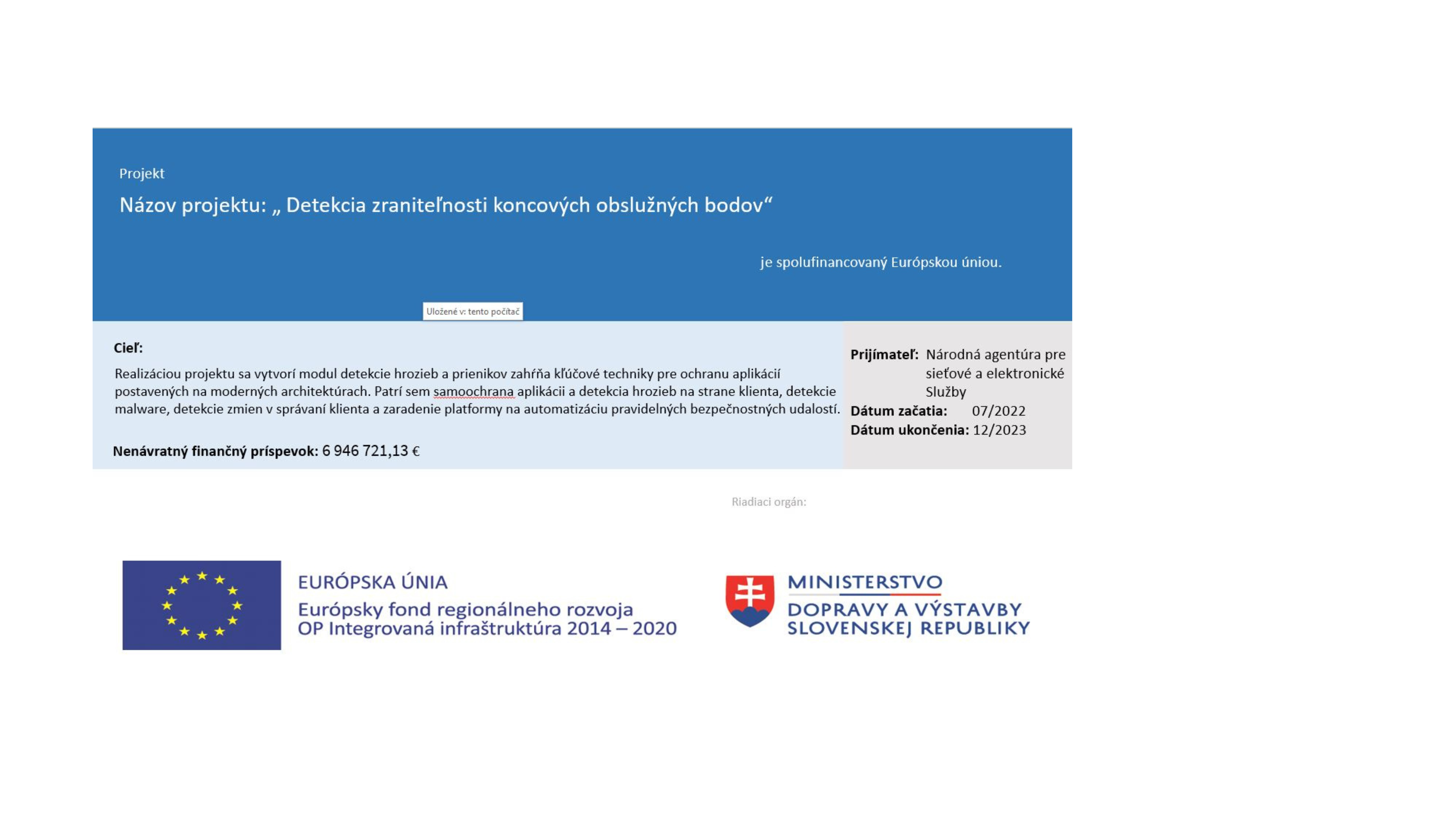 Detekcia zraniteľ... - UPVS
